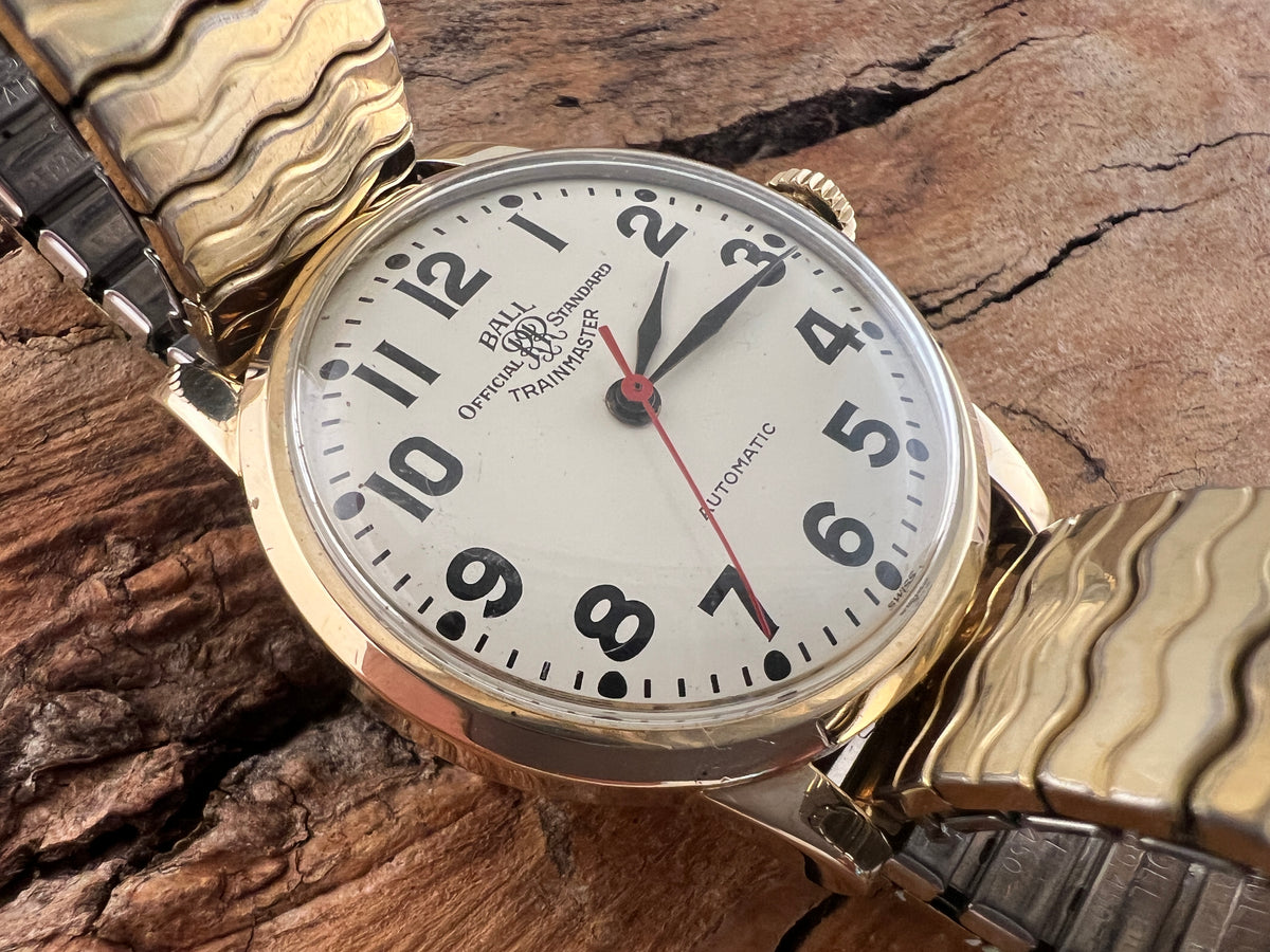 Ball Official Standard Trainmaster with Magnificent Dial, Automatic, 3 ...