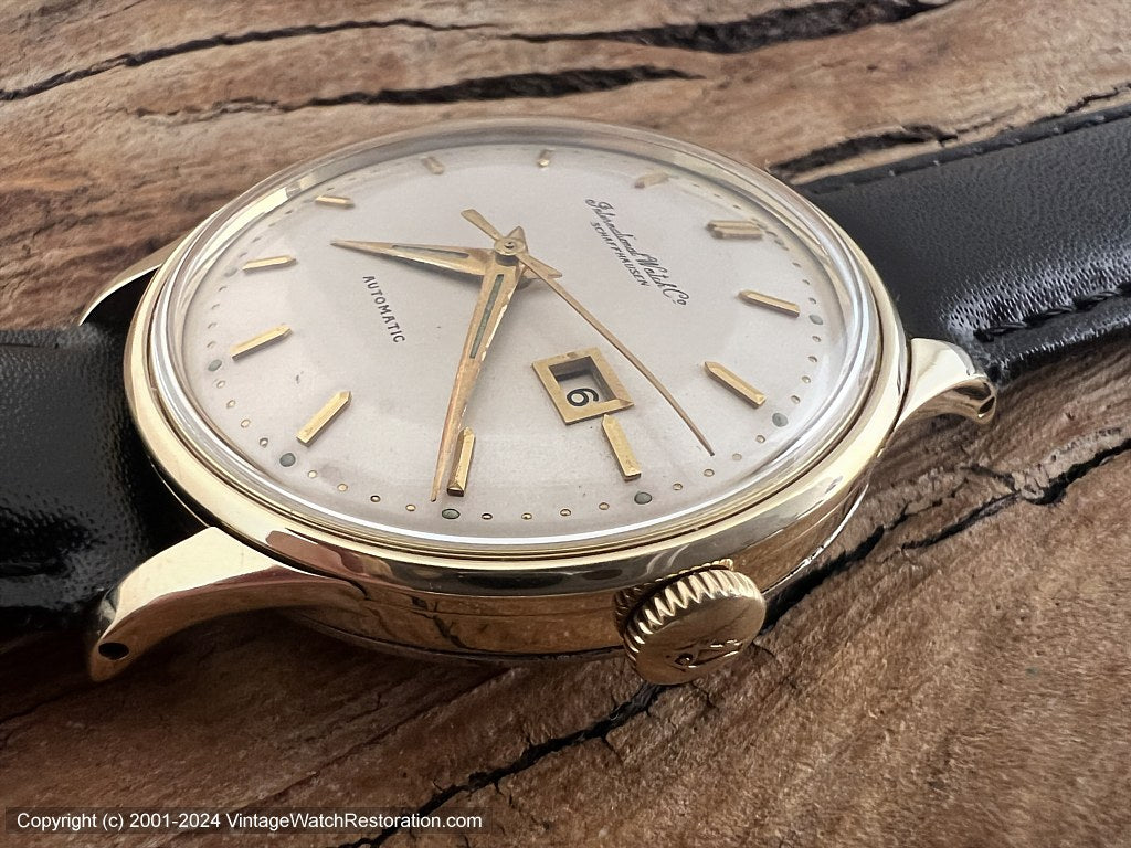 IWC Perfect Pearl Pie Pan Dial with Date , Automatic, Large 35mm ...