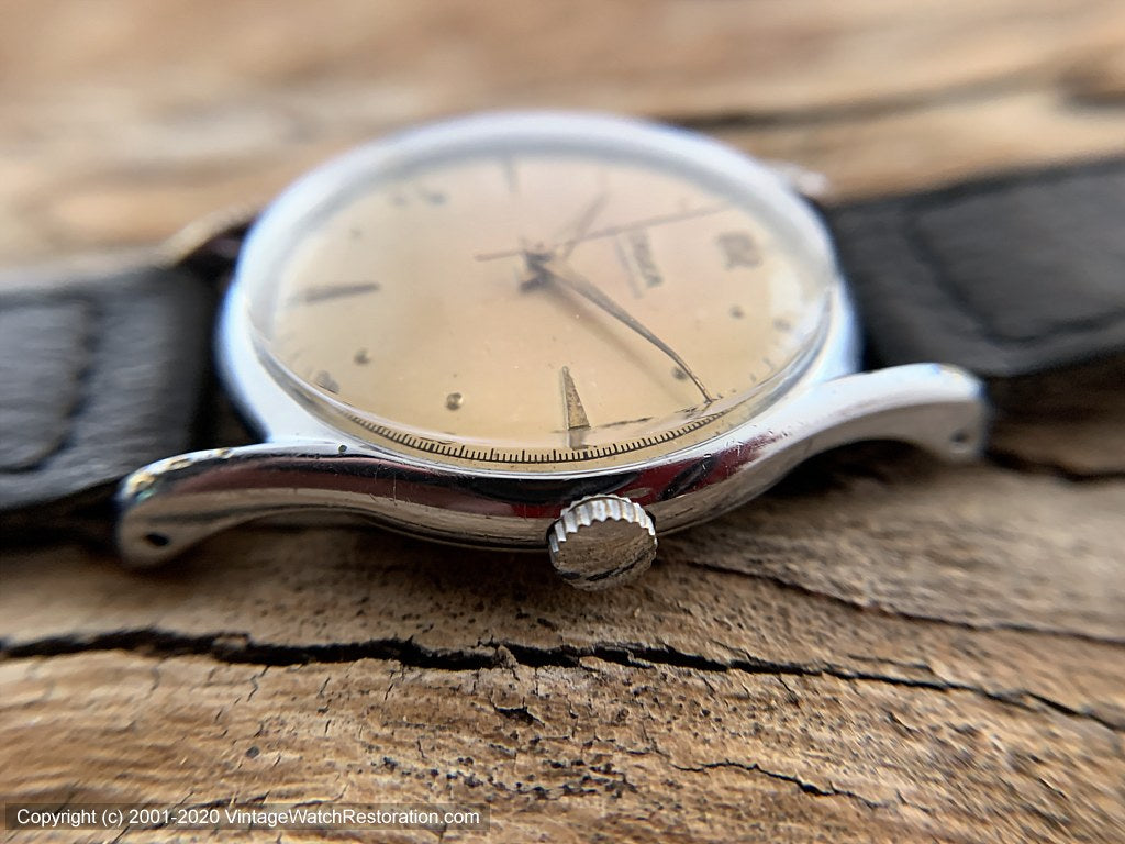 Doxa Original Golden Amber Dial with Perfect Second Tick Markers aroun ...