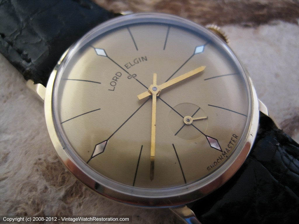 Lord Elgin Exquisite Dial with Rare Caliber, Manual, 32mm – Vintage ...