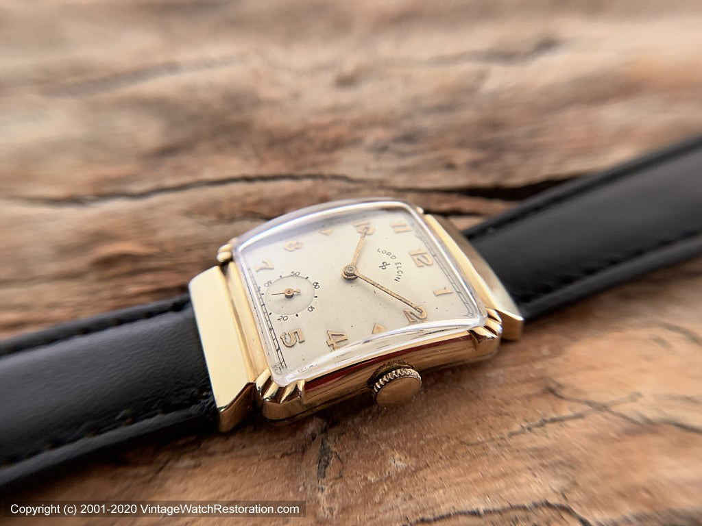 Lord Elgin Decorative Rectangular Case, Manual, 24x35mm – Vintage Watch ...