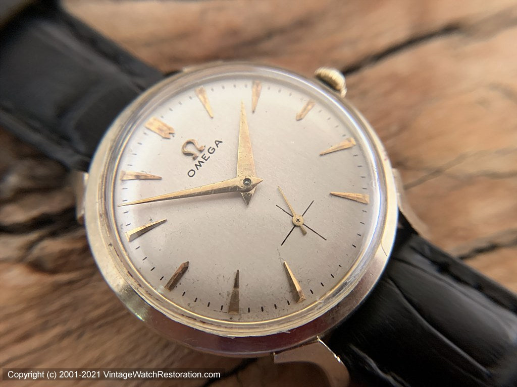 Omega Silver Dial Cal 344 Bumper, Automatic, 33mm – Vintage Watch ...